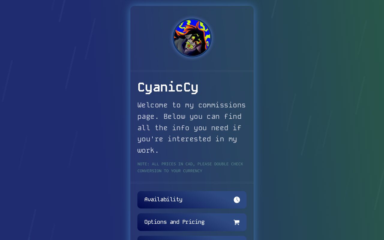 CyanicCy Commissions